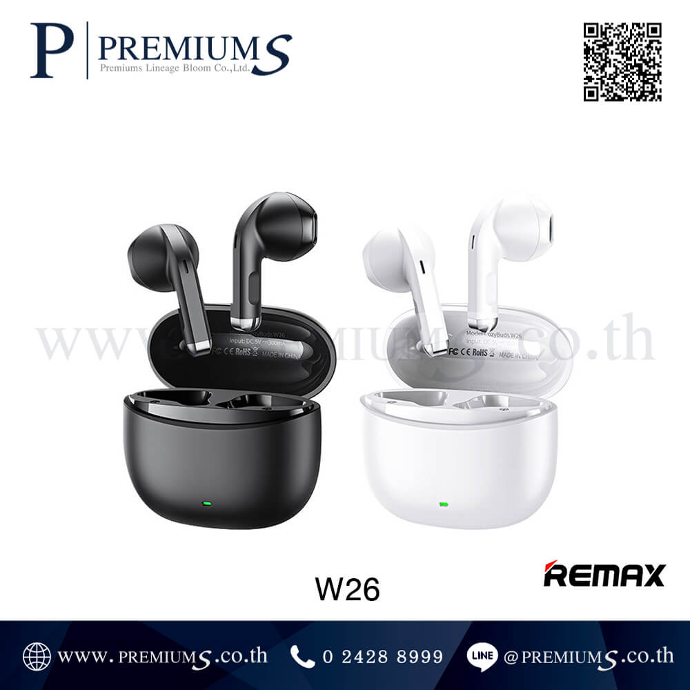 หูฟังบลูทูธไร้สาย หูฟังเกมมิ่ง TWS REMAX รุ่น W26 - ของพรีเมี่ยม สินค้า ...