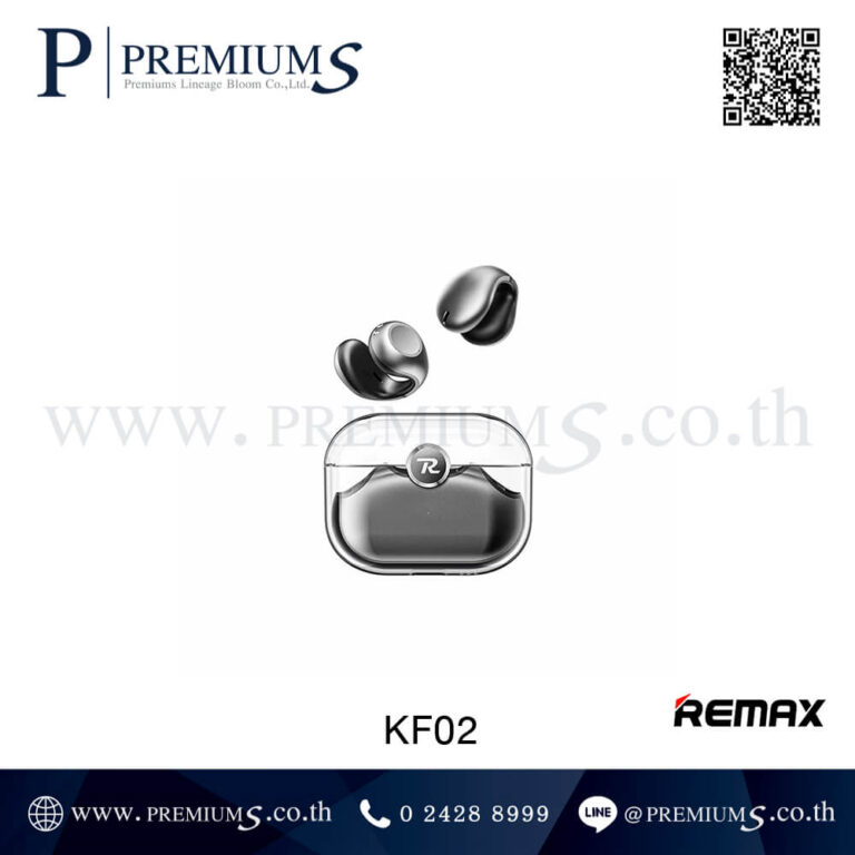 หูฟังบลูทูธแบบ REMAX KF02 - ของพรีเมี่ยม สินค้าพรีเมี่ยม สกรีนโลโก้ (Logo) ออกแบบฟรี ขั้นต่ำน้อย ...