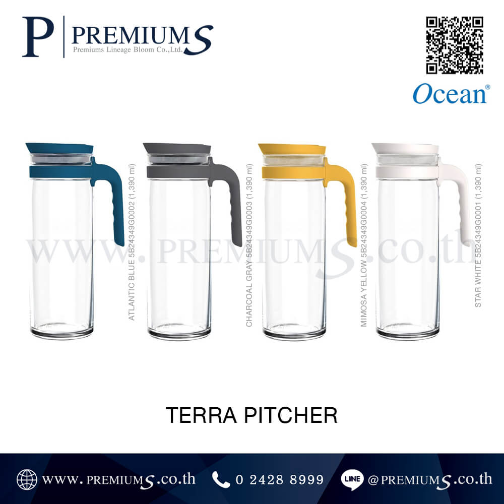Ocean เหยือกน้ำ รุ่น TERRA PITCHER - ของพรีเมี่ยม สินค้าพรีเมี่ยม สกรีน ...